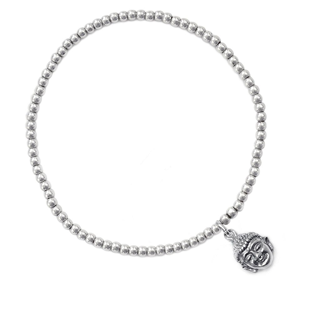 Buddha bracelet silver store